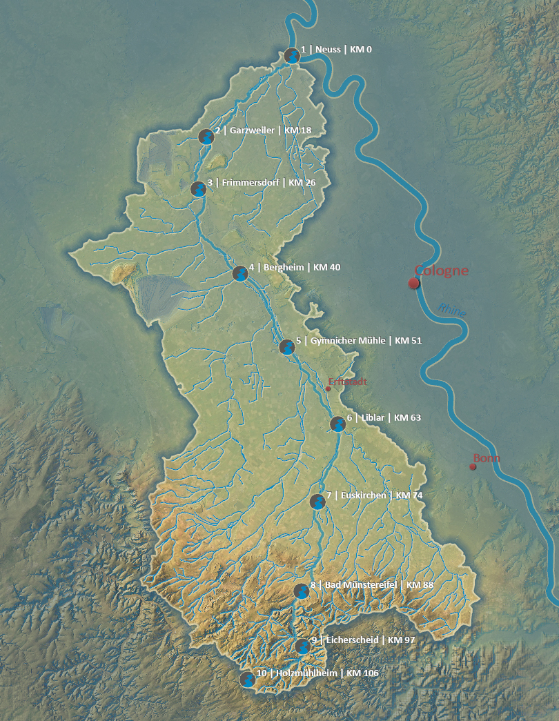 The River Erft - from source to mouth